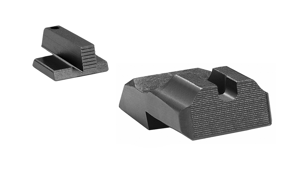Serrated Rear Sight and Serrated Front, Novak Cut - Warren Tactical Series