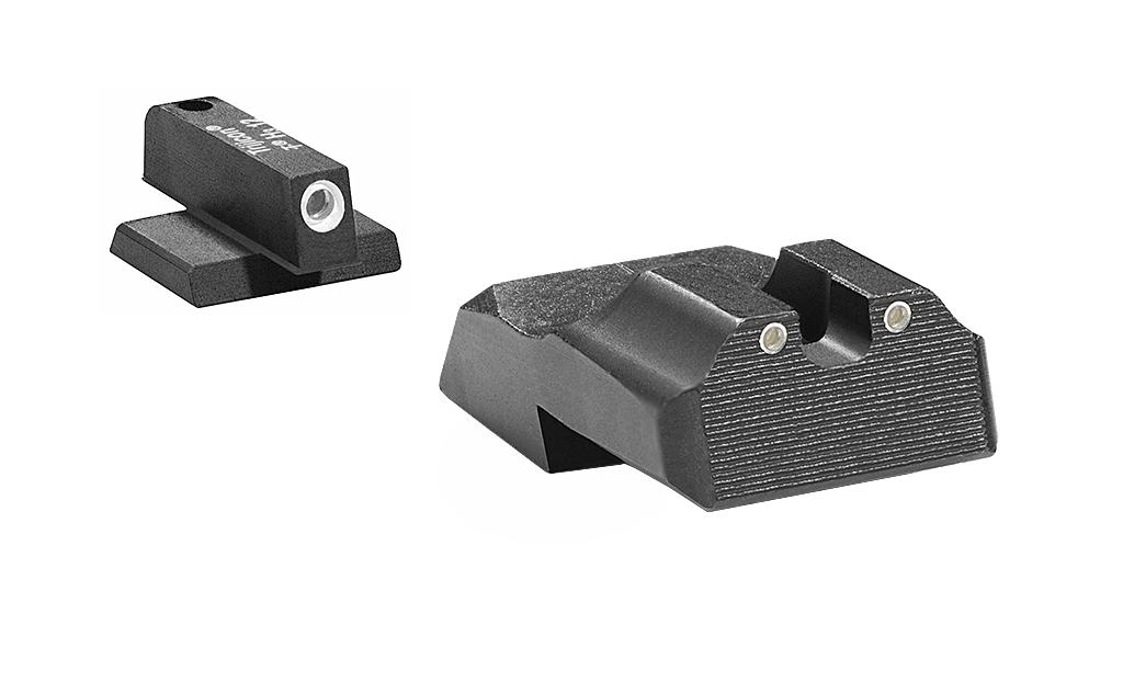 Night Sight 3 Lamp Tritium Set: 2 Lamp Rear Sight and 1 Lamp Front ...